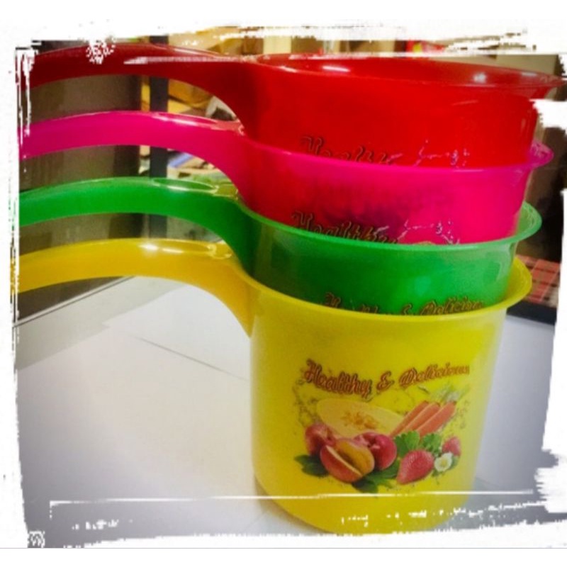 Jual Gayung Plastik gambar Buah [Ratu Family ID] | Shopee Indonesia