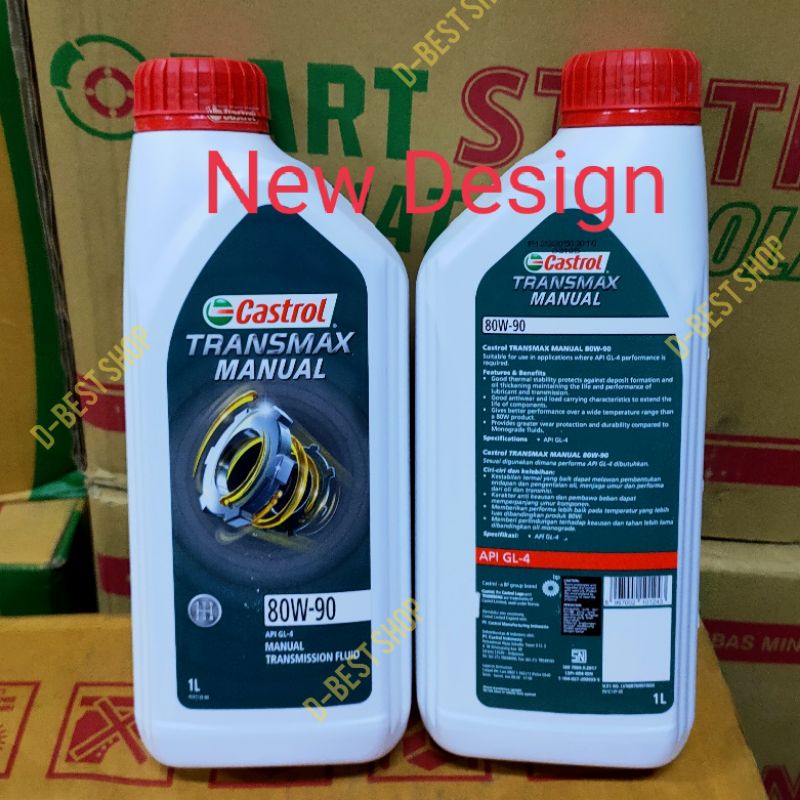 Jual Oli GEAR Castrol TRANSMISI MANUAL MTF GL-4 80W/90 - 1 liter ...