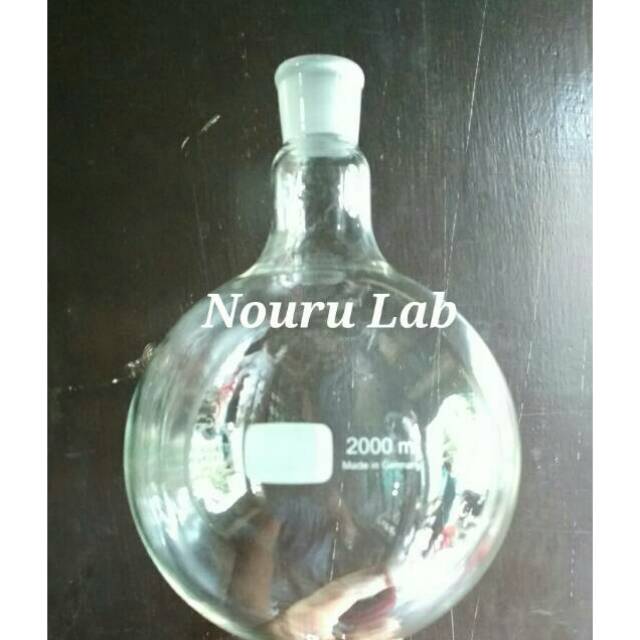 Jual Boiling flask 2000ml - labu didih 2000ml | Shopee Indonesia