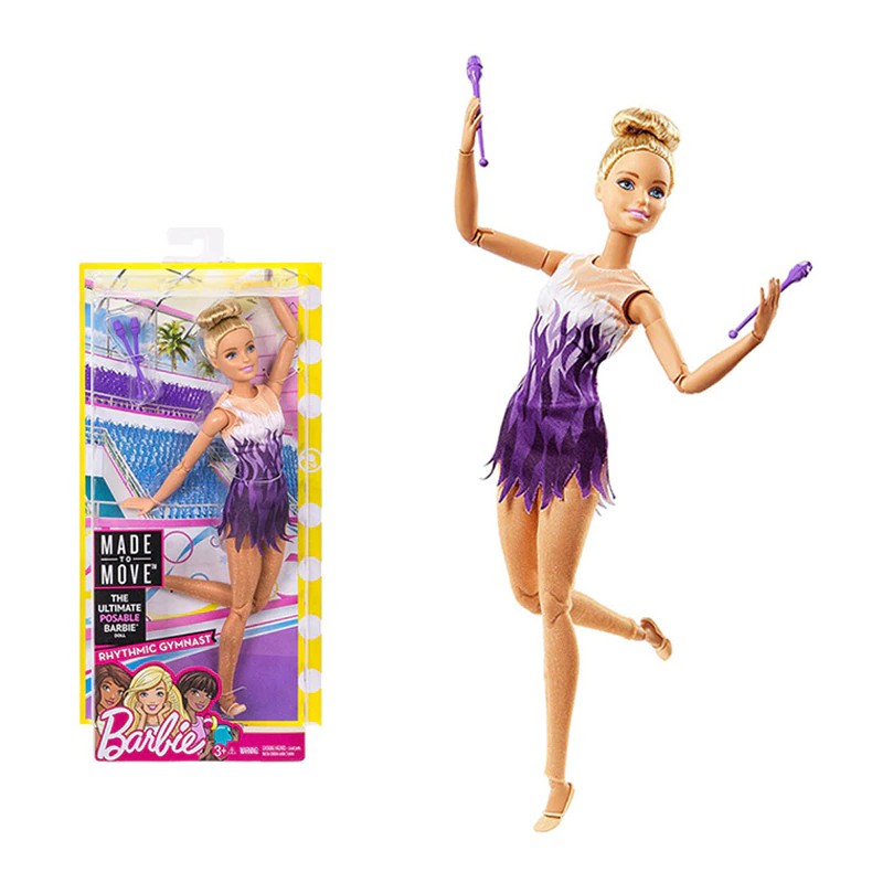 Jual Original Brand Barbie Girl Doll Toys Sport All Joints Move Set ...