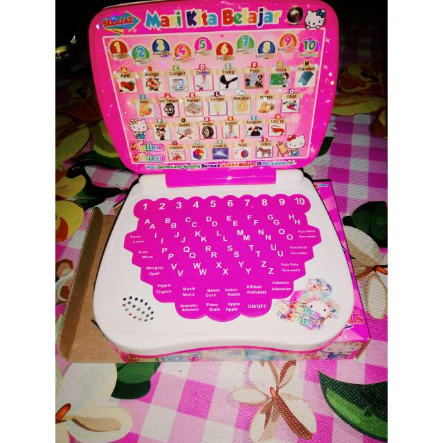 Jual Laptop mainan anak dua bahasa | Shopee Indonesia