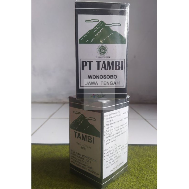 Jual Teh Tambi | Teh Hitam Cap Gunung (BPS) 100gr | Shopee Indonesia