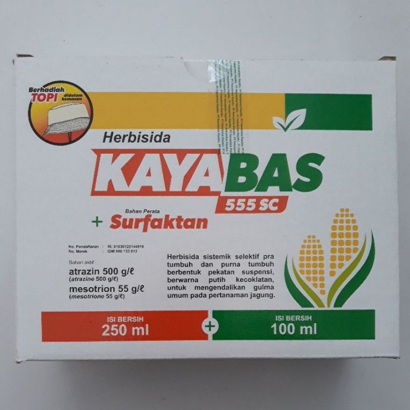 Jual Kayabas 250 ml + 100 ml herbisida gulma jagung | Shopee Indonesia