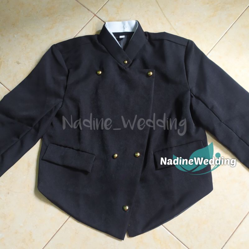 Jual Beskap Solo Halus - Warna Hitam / Beskap Jawa | Shopee Indonesia