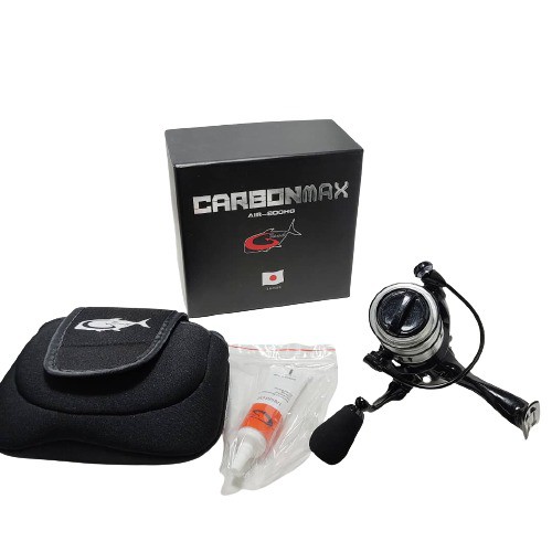 Jual Reel Spinning Gtech Carbon max 800HG dan 800PG Power Handle Carbon ...