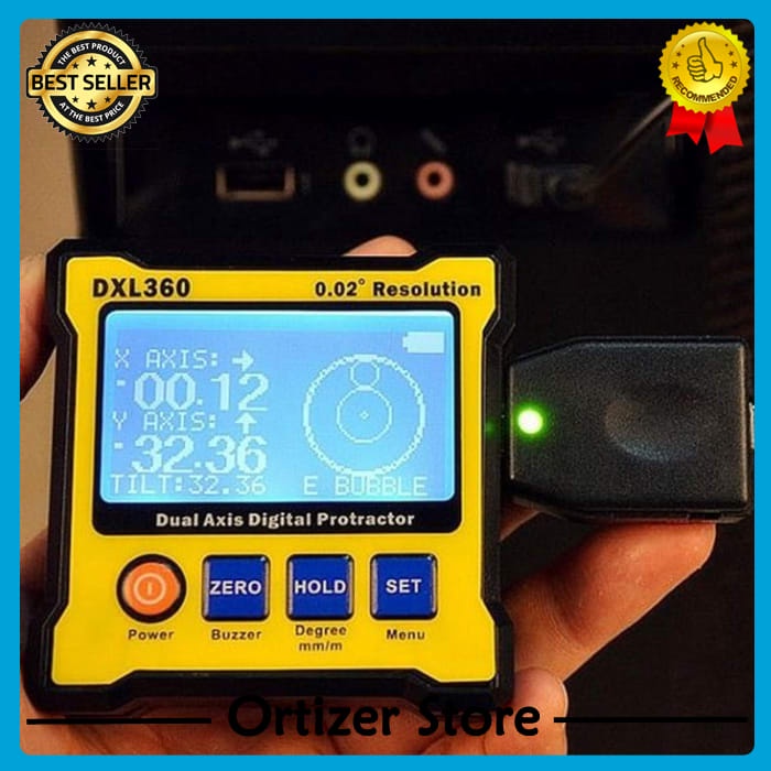Jual Promo DXL360 Digital Protractor Inclinometer Angle Level Axis ...