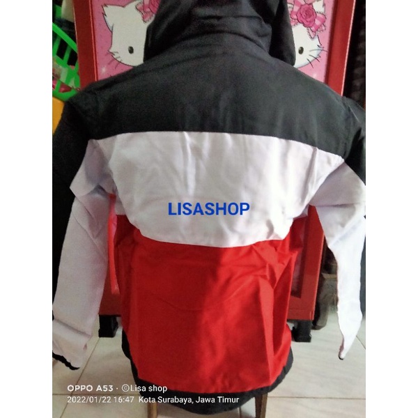 Jual JAKET BAET MERAH PUTIH SIZE XL ekslusif ( cuci gudang) | Shopee ...
