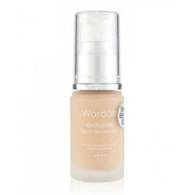 Jual Wardah Exclusive Liquid Foundation SPF 30 20ml | Shopee Indonesia