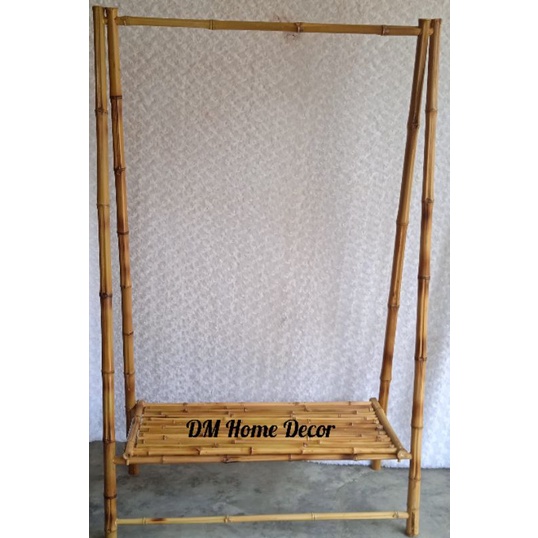 Jual Rak Display Baju Dari Bambu//Display Baju Susun Pendek | Shopee ...