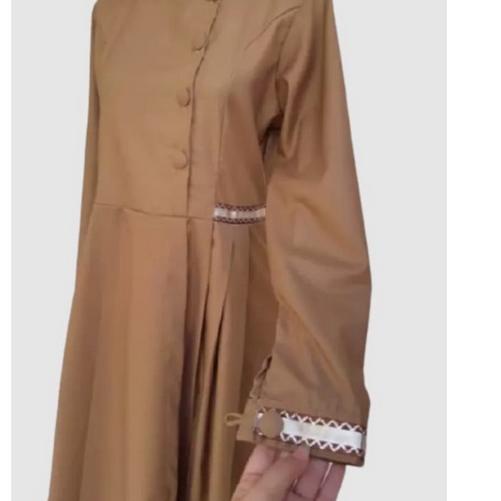 Jual Gamis PEMDA PNS PDH Khaki seragam kerja pdl TOYOBO busui baju simple ASN jumbo polos Ori ...