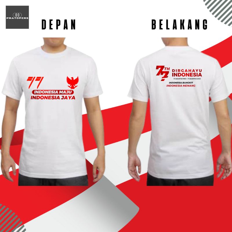 Jual Baju Kaos Spesial Kemerdekaan | Kaos Indonesia Merdeka | Kaos Hut ...