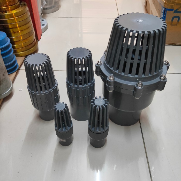 Jual foot Valve TUSEN KLEP PVC 1/2 INCH polos original | Shopee Indonesia