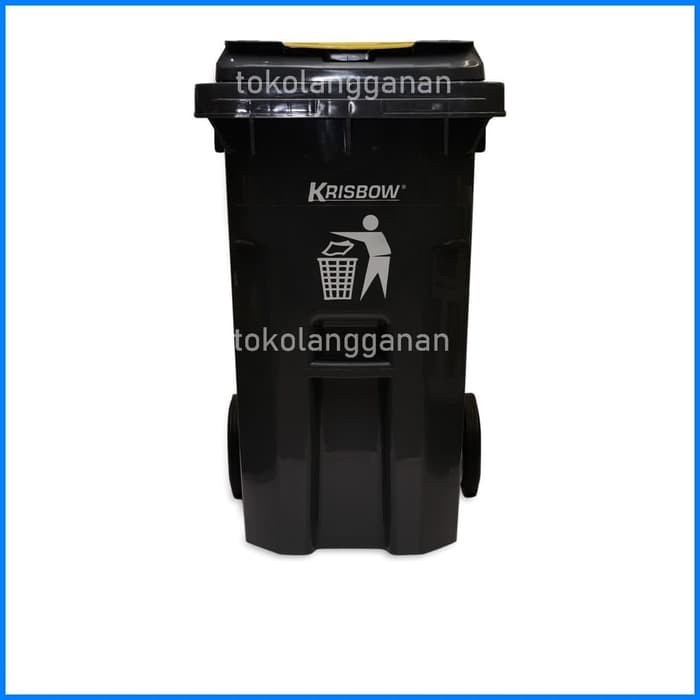 Jual Krisbow Tempat Sampah Outdoor Ztl 100l - Abu-Abu BN17 | Shopee Indonesia