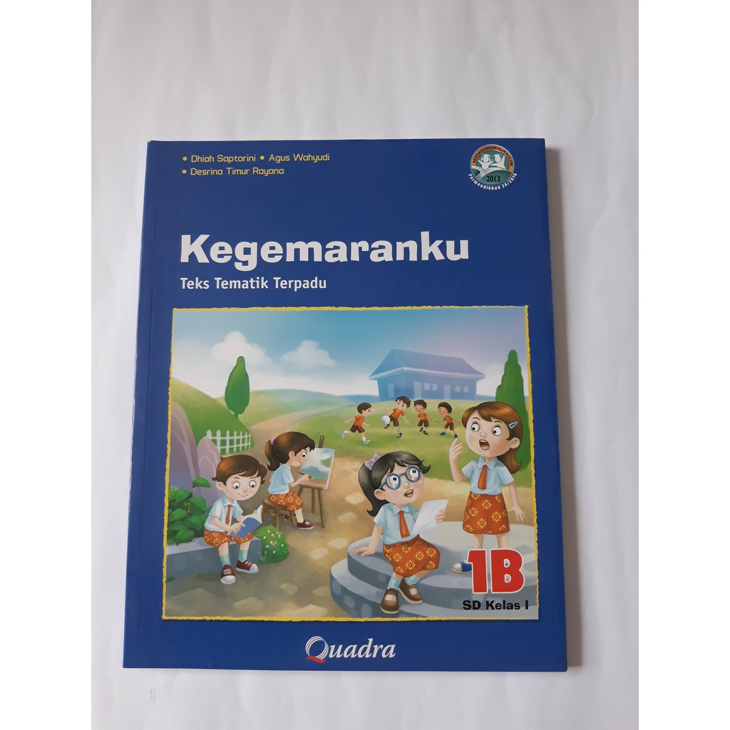 Jual Buku Teks Tematik Terpadu Kegemaranku Kelas 1 SD/MI 1B | Shopee ...