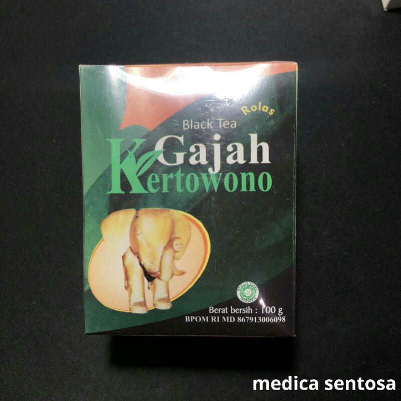Jual Rolas Black Tea Gajah Kertowono 100 g | Shopee Indonesia