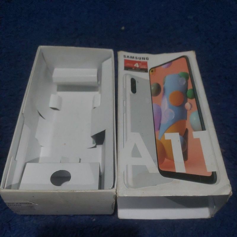 Jual dus box/kotak hp Samsung Galaxy A11 ori bawaan pabrik | Shopee ...
