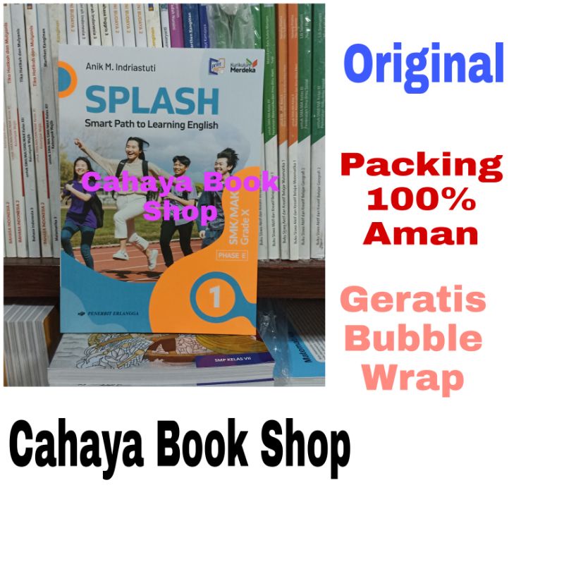 Jual BUKU SPLASH English SMK Kelas X.10 Kurikulum Merdeka Erlangga ...