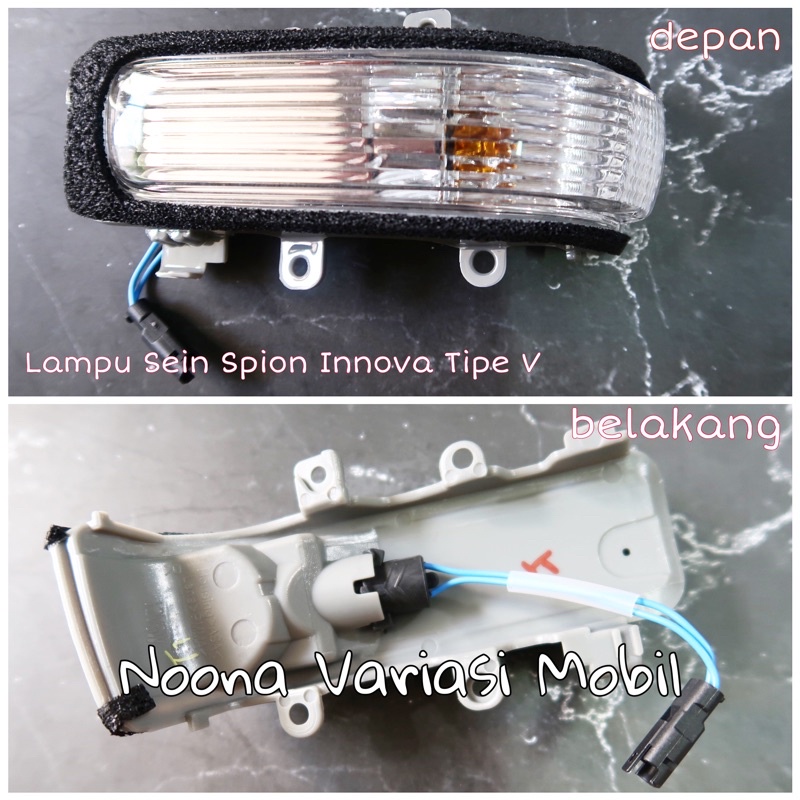 Jual Lampu sein spion Innova Reborn Tipe V Fortuner TRD | Shopee Indonesia