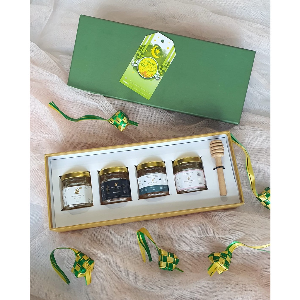 Jual Hampers Parcel Hadiah Lebaran Mubarak Ramadhan Ramadan Madu 4 ...