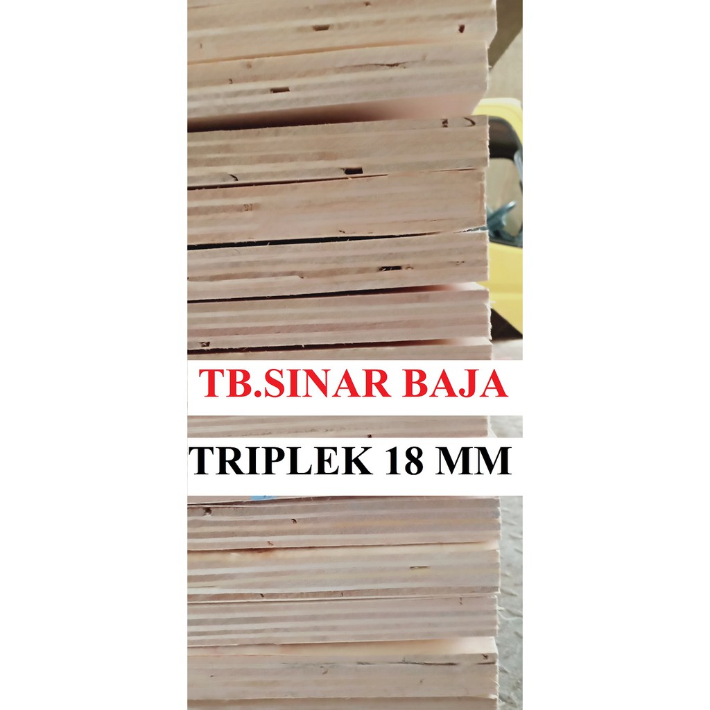 Jual Triplek 18 MM / Papan Triplek 18 MM / Papan Cor 18 MM | Shopee ...