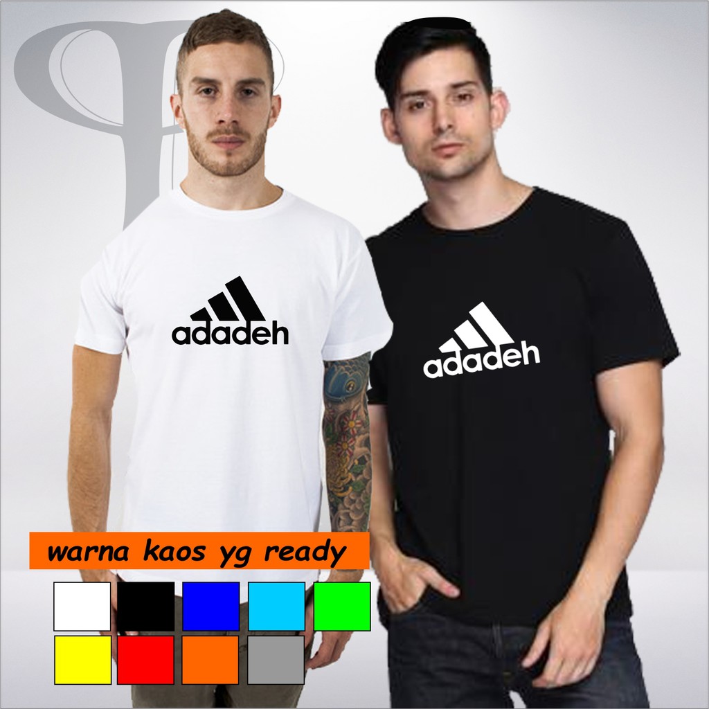 Jual KAOS PARODI PLESETAN ADIDAS(ADADEH)CUSTOM KATA KATA|MURAH ...