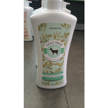 Jual WATSONS BODY WASH GOAT MILK 1000ML | Shopee Indonesia