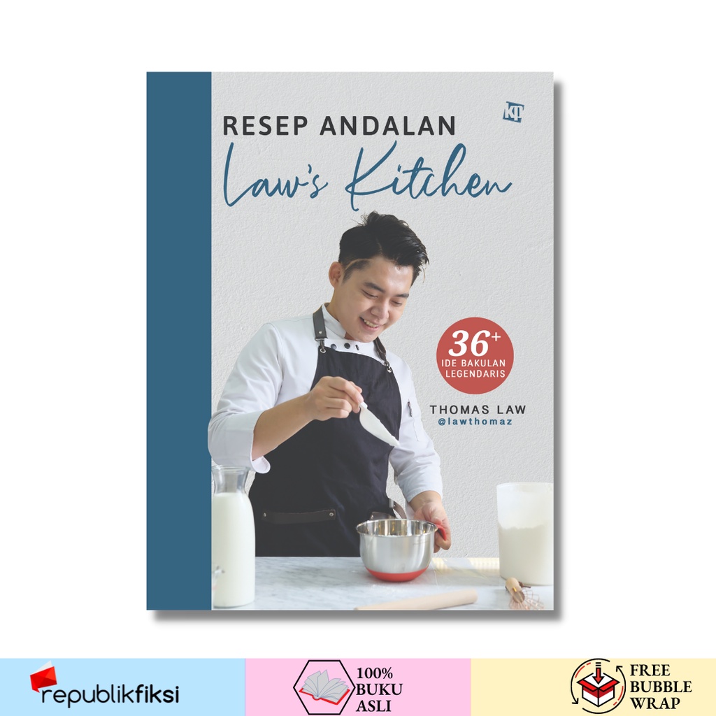 Jual Buku Resep Andalan Law's Kitchen - Thomas Law - Kawan Pustaka ...