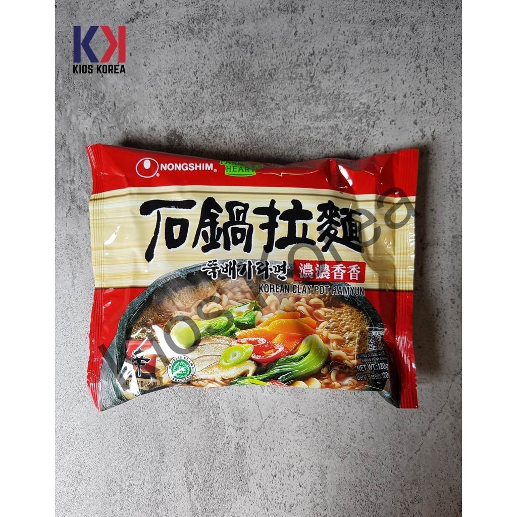 Jual NONGSHIM Shin Ramyun Spicy Mushroom / Kimchi Ramyun / Korean Clay ...