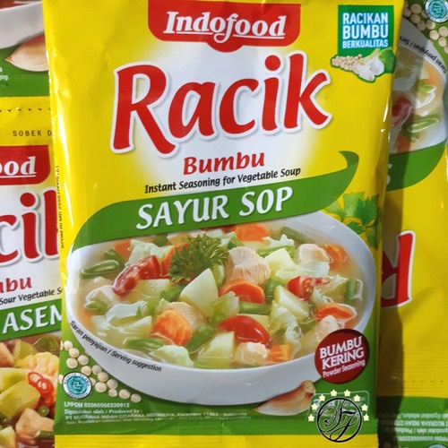 Jual Indofood Bumbu Racik Sayur Sop Renceng (1 Renceng isi 10 Sachet ...