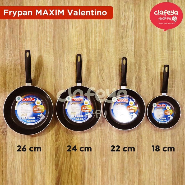 Jual Teflon / Maxim Teflon / 18cm / 20cm / 22cm / 24cm / 26cm ...