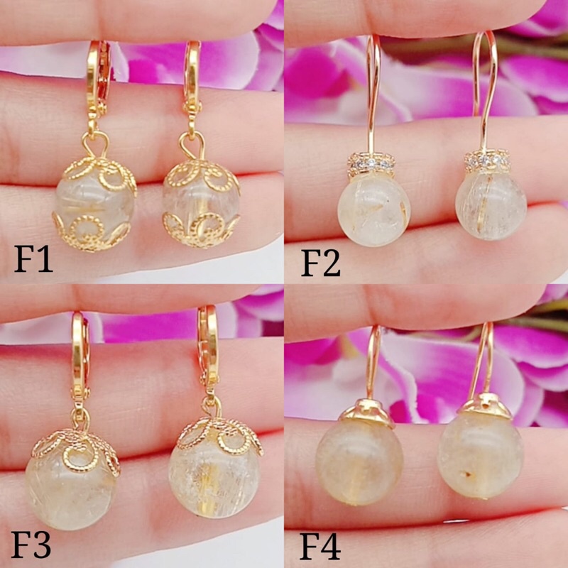 Jual Anting wanita permata rambut sedana 5 model lapis emas terbaru ...