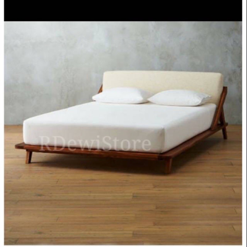 Jual Tempat Tidur Minimalis Scandinavian Headboard Busa | Shopee Indonesia