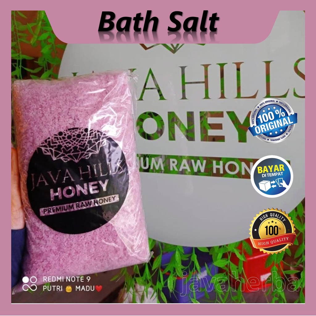 Jual BATH SALT ORGANIC GARAM MANDI GARAM TERAPI JAVA HILLS HONEY ...