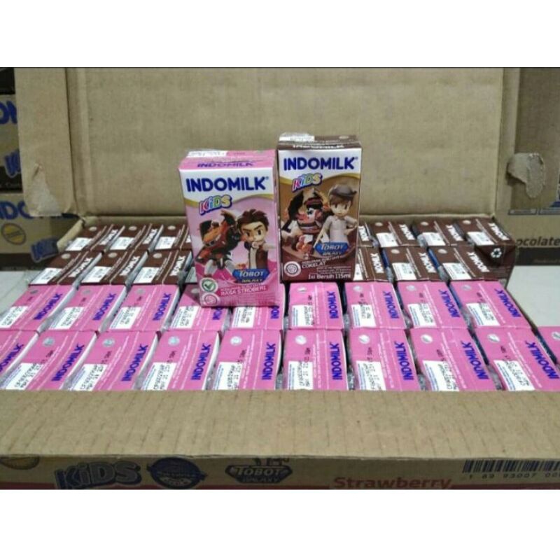 Jual indomilk kids rasa coklat | Shopee Indonesia