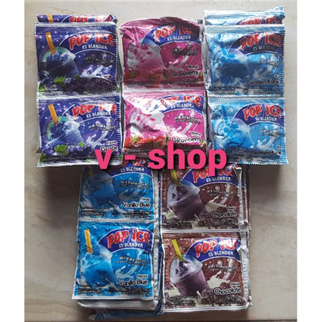 Jual POP ICE 25gr (10 sachet) | Shopee Indonesia