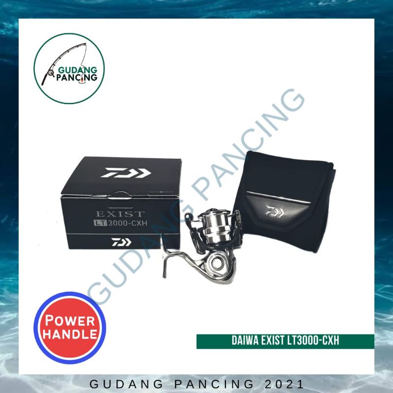 Jual Reel Pancing Daiwa Exist LT3000CXH - Power handle | Shopee Indonesia