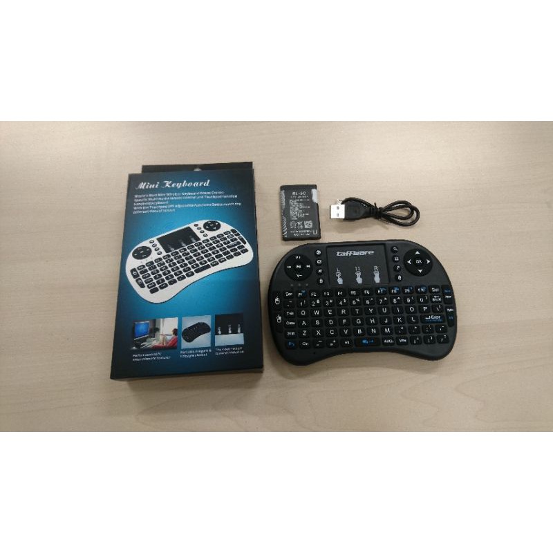 Jual Mini Keyboard Wireless dengan Touch Pad dan Mouse | Shopee Indonesia