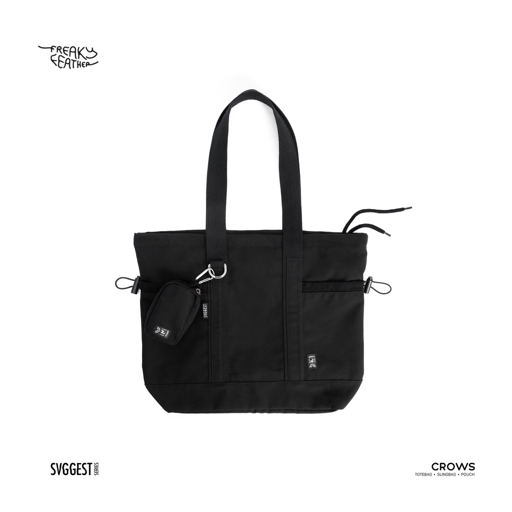 Jual Svggest Crow Tote Bag - Freaky Feather Series | Shopee Indonesia