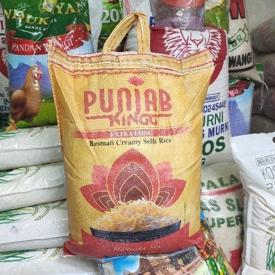 Jual Beras Kebuli Basmati Punjab Kingg 5kg (Original 100%) | Shopee ...