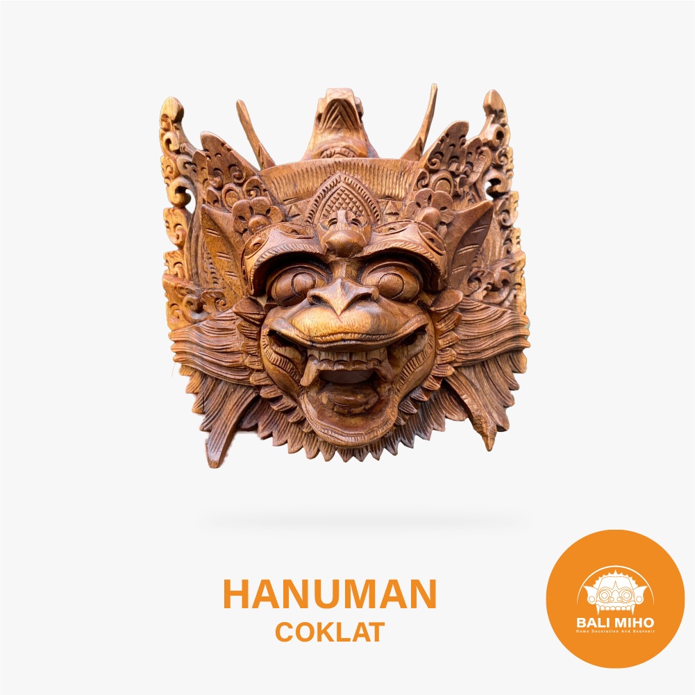 Jual Dekorasi Dinding Ukiran Topeng Garuda - Hanoman - Ganesha - Rangda ...