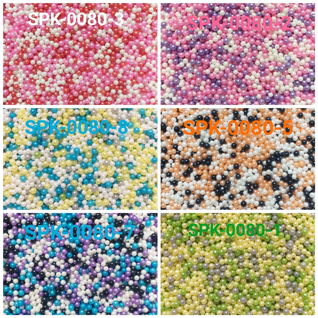 Jual GR-SPK-0080 Sprinkles sprinkle sprinkel 1kg 1kilo mutiara mix ...