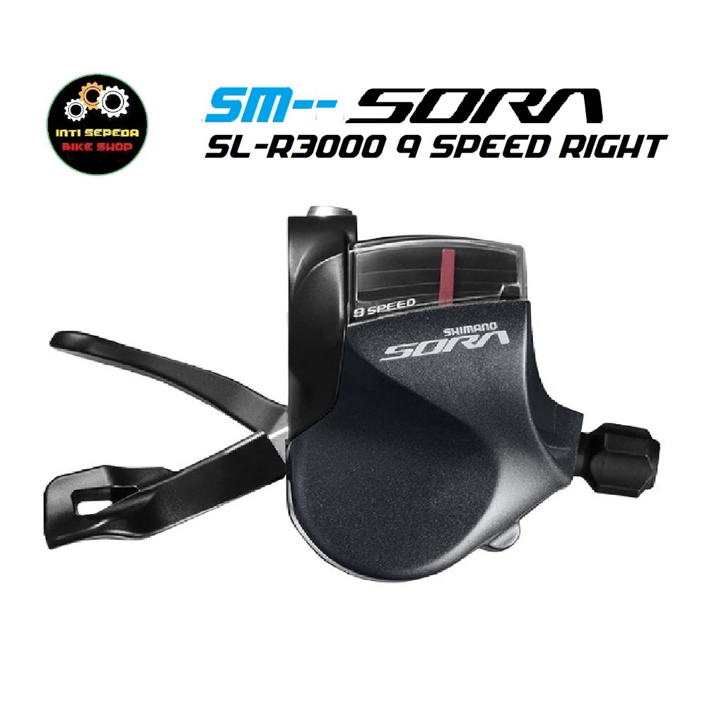 Jual shifter sora r3000 9 speed flat bar kanan shimano | Shopee Indonesia