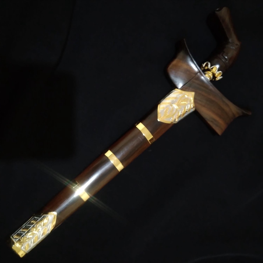 Jual Warangka Keris Patrem Luar Jawa Mewah Sepuh Emas Perak kualitas ...