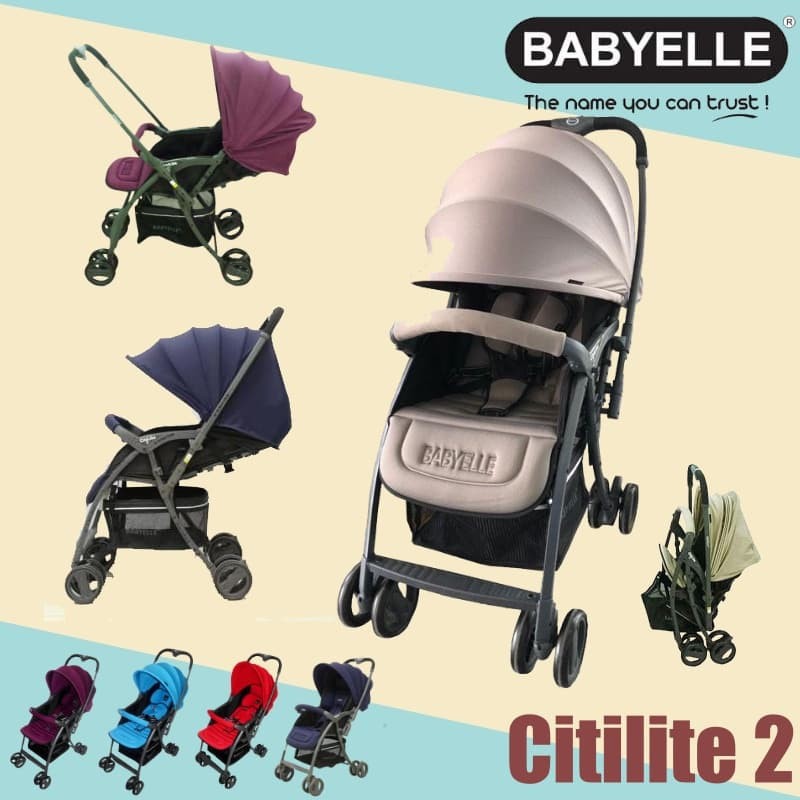 Jual Babyelle S606 Citilite 2 / Stroller-Kereta Dorong Bayi | Shopee ...