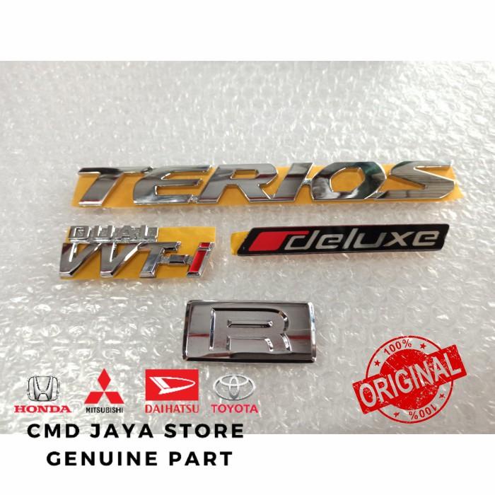 Jual Logo Emblem Bagasi Terios 2018-2021 Original Komplit | Shopee ...