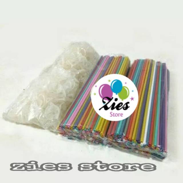 Jual Stik balon / stick and cup / pegangan balon (isi 10) | Shopee ...