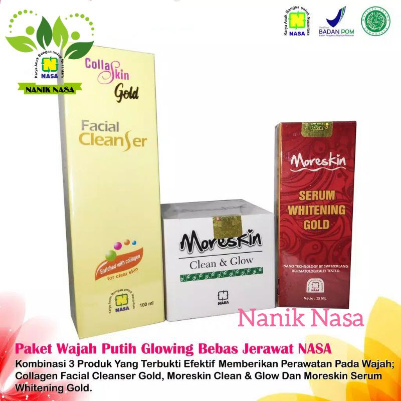 Jual Paket Glowing Nasa Original | Shopee Indonesia