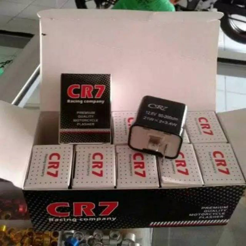 Jual flasher lampu sen Led CR7 atau flasher lampu sein led kedip ...