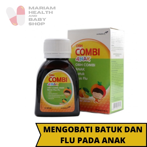 Jual OBH Combi Anak Sirup 60 ml Batuk Plus Flu Rasa Orange Jeruk | Obat ...