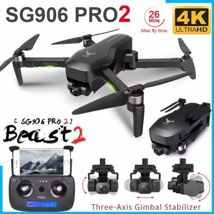 Jual SG906 2 PRO GPS 3-AXIS ANTI-SHAKE SELF-STABILIZING GIMBAL DRONE PRO2 | Shopee Indonesia